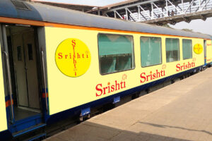 Train Branding - Srishti Communications | Transforming Spaces ...